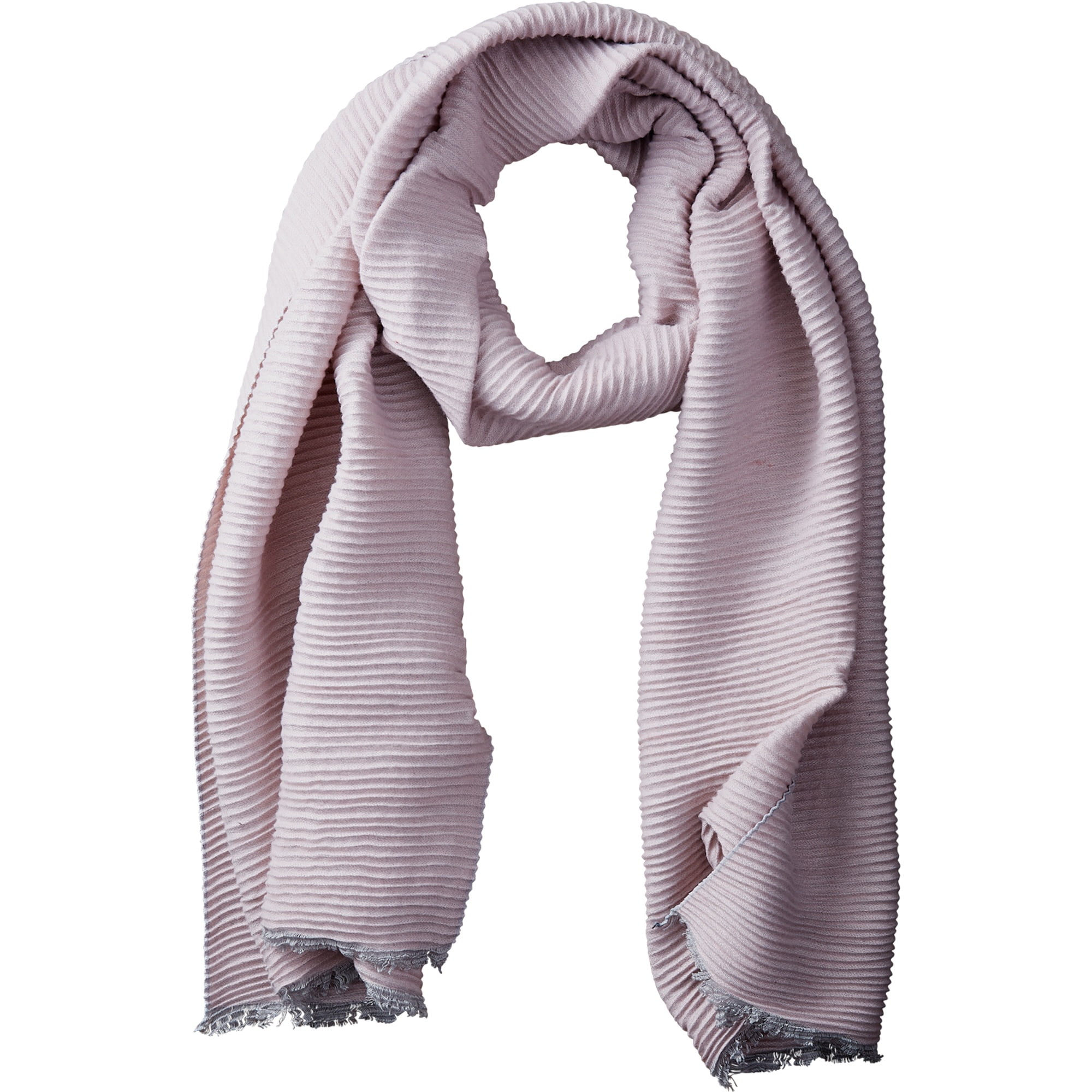 Tickled Pink Women's Mauve Solid Ridged Scarf - Walmart.com