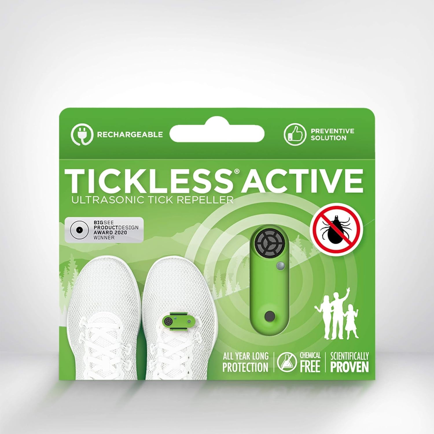 Tickless Active | for Outdoor activites | Ultrasonic Tick Repeller for ...