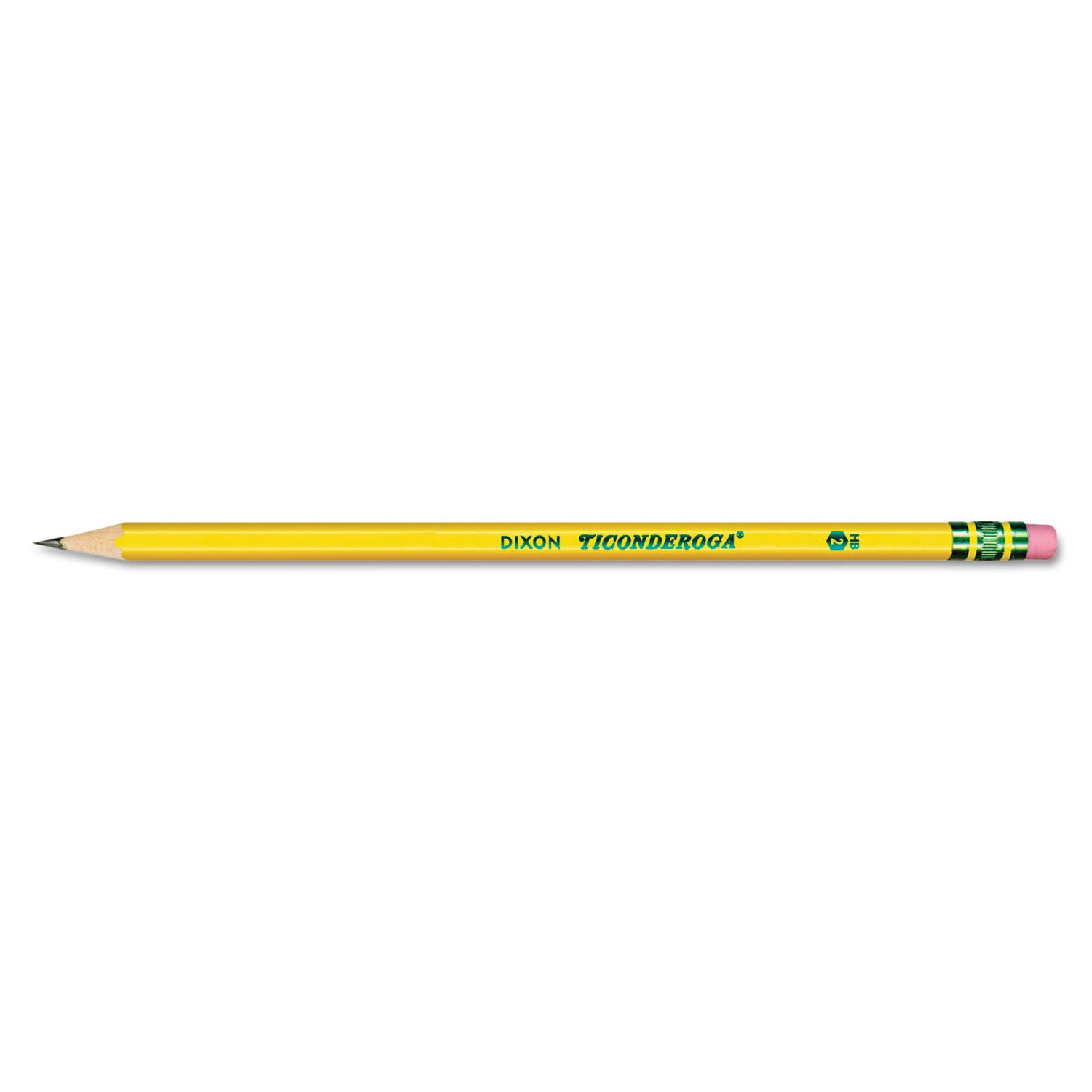 Ticonderoga Pre-Sharpened Pencil HB (#2), Black Lead, Yellow Barrel, 30 ...