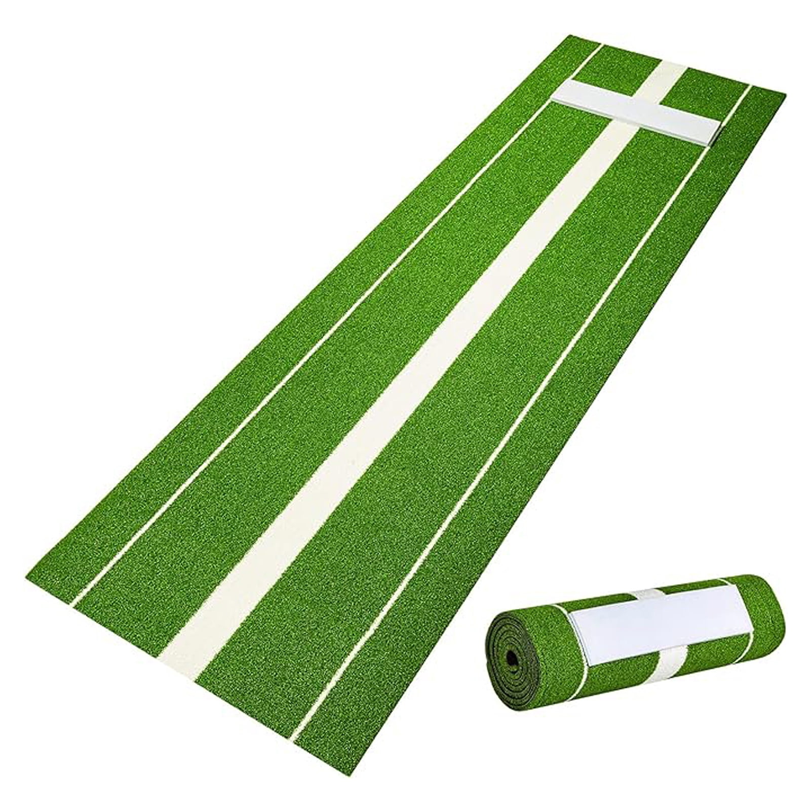 TidBay 10x3FT Softball Pitching Mat with Rubber and Powerline ...