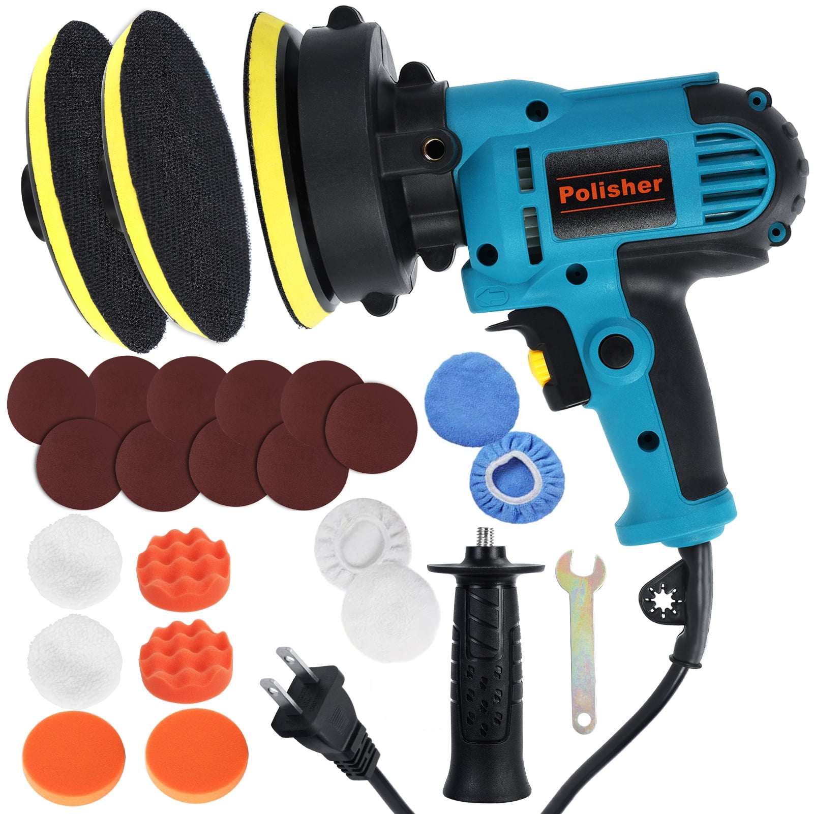 TidBay 700W Car Polisher Buffer Sander, Car Electric Polisher, Auto ...