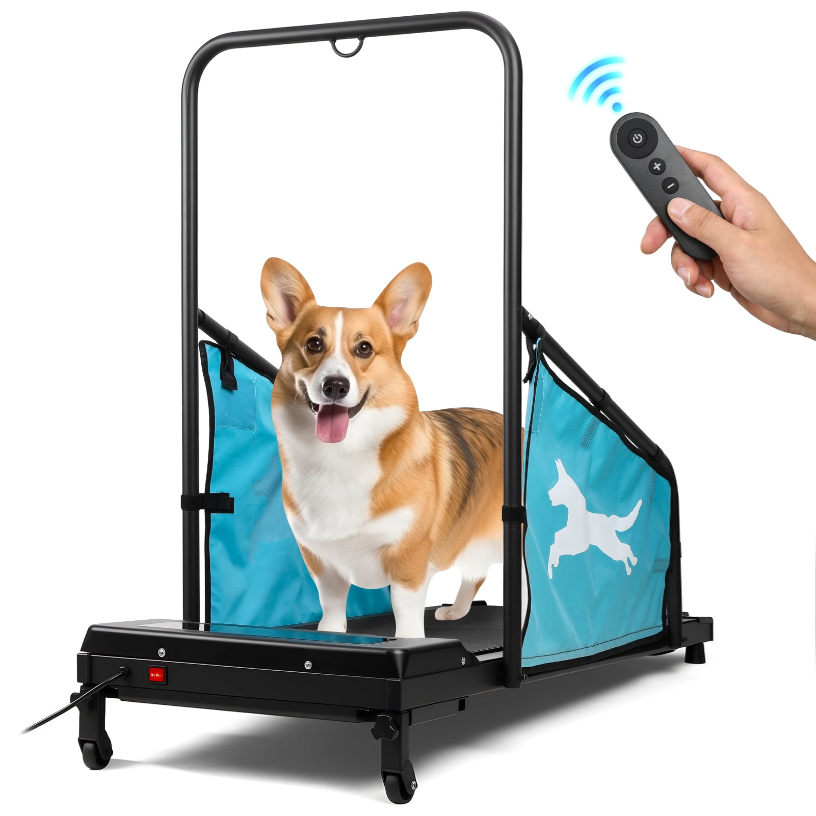 TidBay Dog Treadmill for Small and Medium Dogs, Speed Adjustable Dog ...