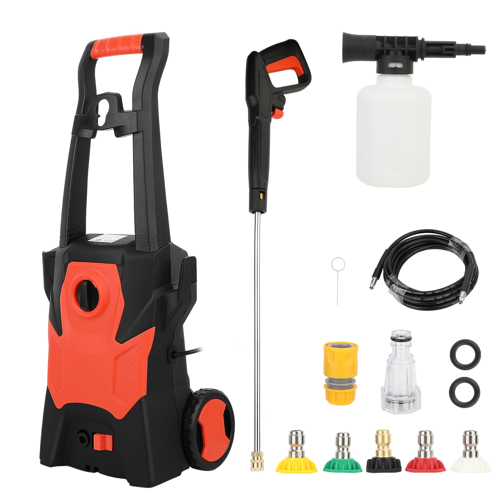 TidBay Electric Pressure Washer, 75bar Power Washer, 1400W High ...