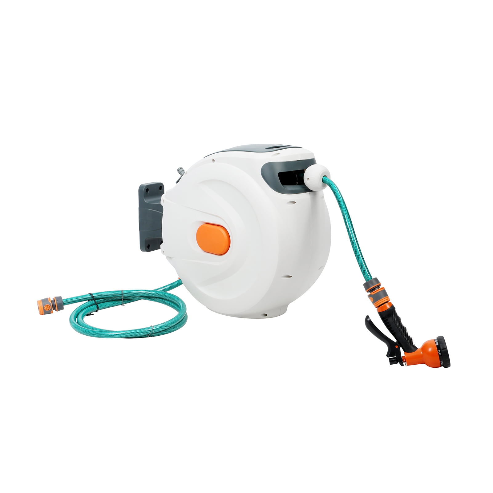TidBay Retractable Wall Mounted Hose Reel, Automatic Hose Reel with ...