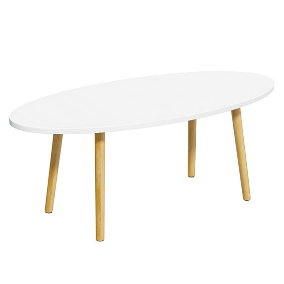 TidBay Small Coffee Table, Mid Century Modern Tea Table, Living Room ...