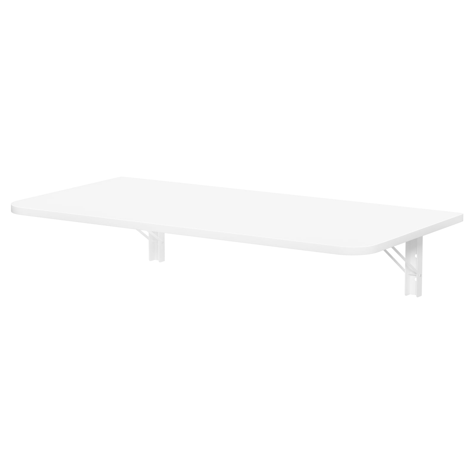 TidBay Wall-Mounted Fold-Out Table, Small Space Foldable Study Table ...