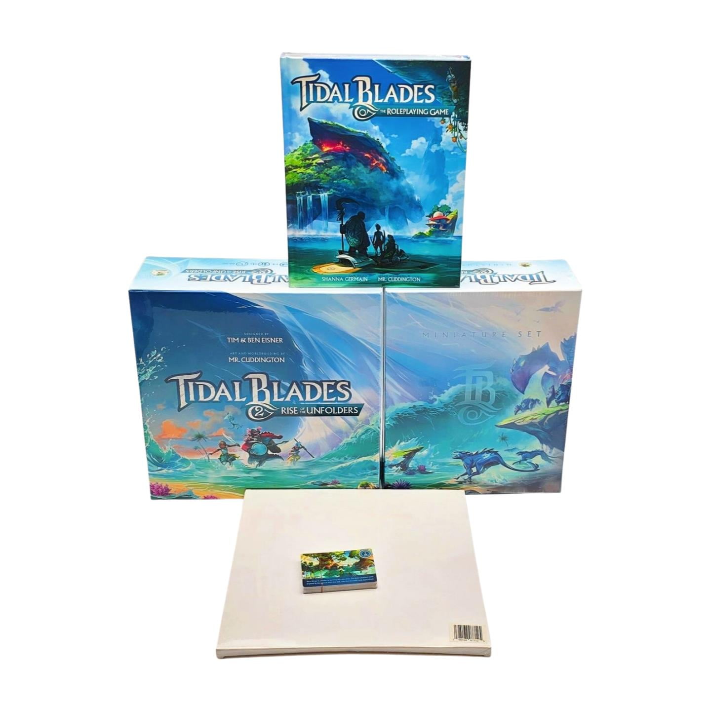 Tidal Blades 2: Rise of the Unfolders The Deluxe Board Game and The RPG - SEALED - Walmart.com