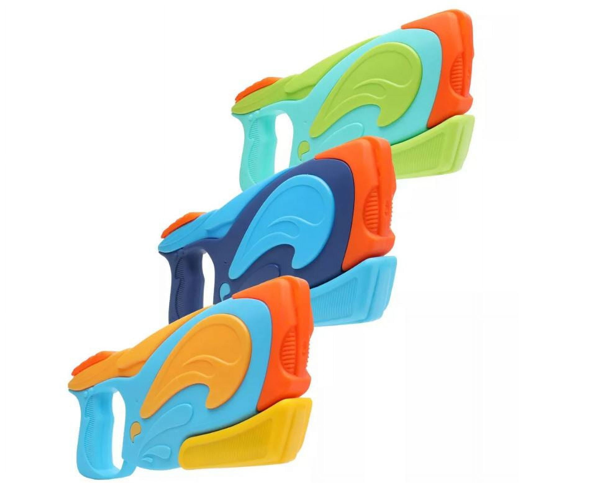 Tidal Storm Aqua Strike 3-Pack Water Blasters - Blue/Orange, Blitzfill ...