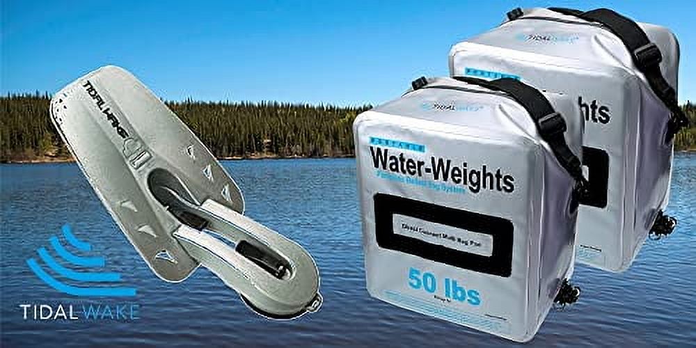 Tidal Wake Water-Weights Ballast Bags - 4 Pack, Portable, No Pump ...