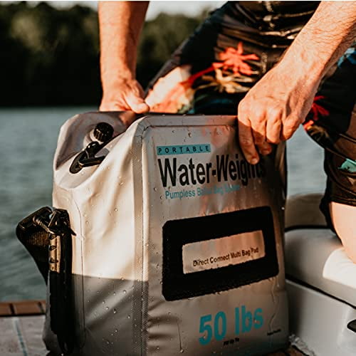 Tidal Wake Water-Weights Ballast Bags - Set of 2 - Each Bag Holds 50 ...