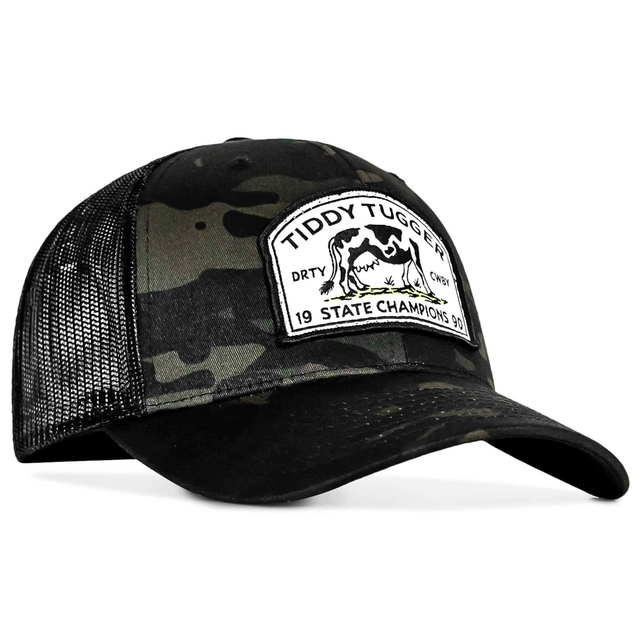 Tiddy Tugger State Champions Snapback Black Multicam / Black - Walmart.com