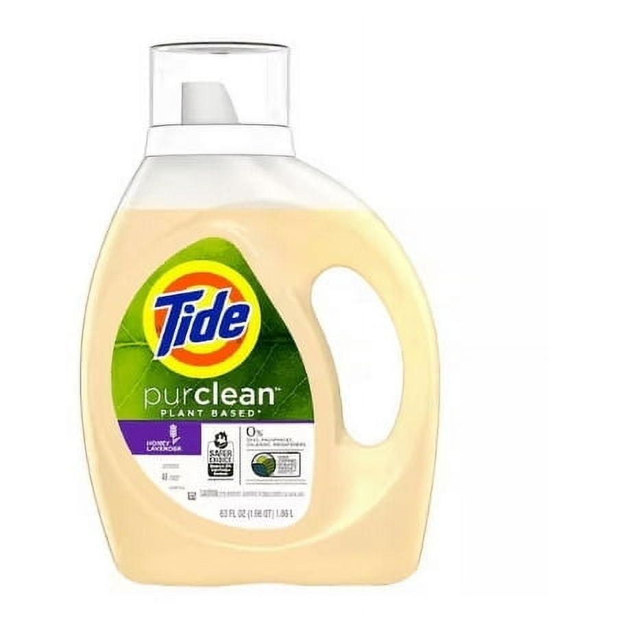 Tide Laundry Detergent Liquid, 2X High Suds, Honey Lavender Scent, EPA ...