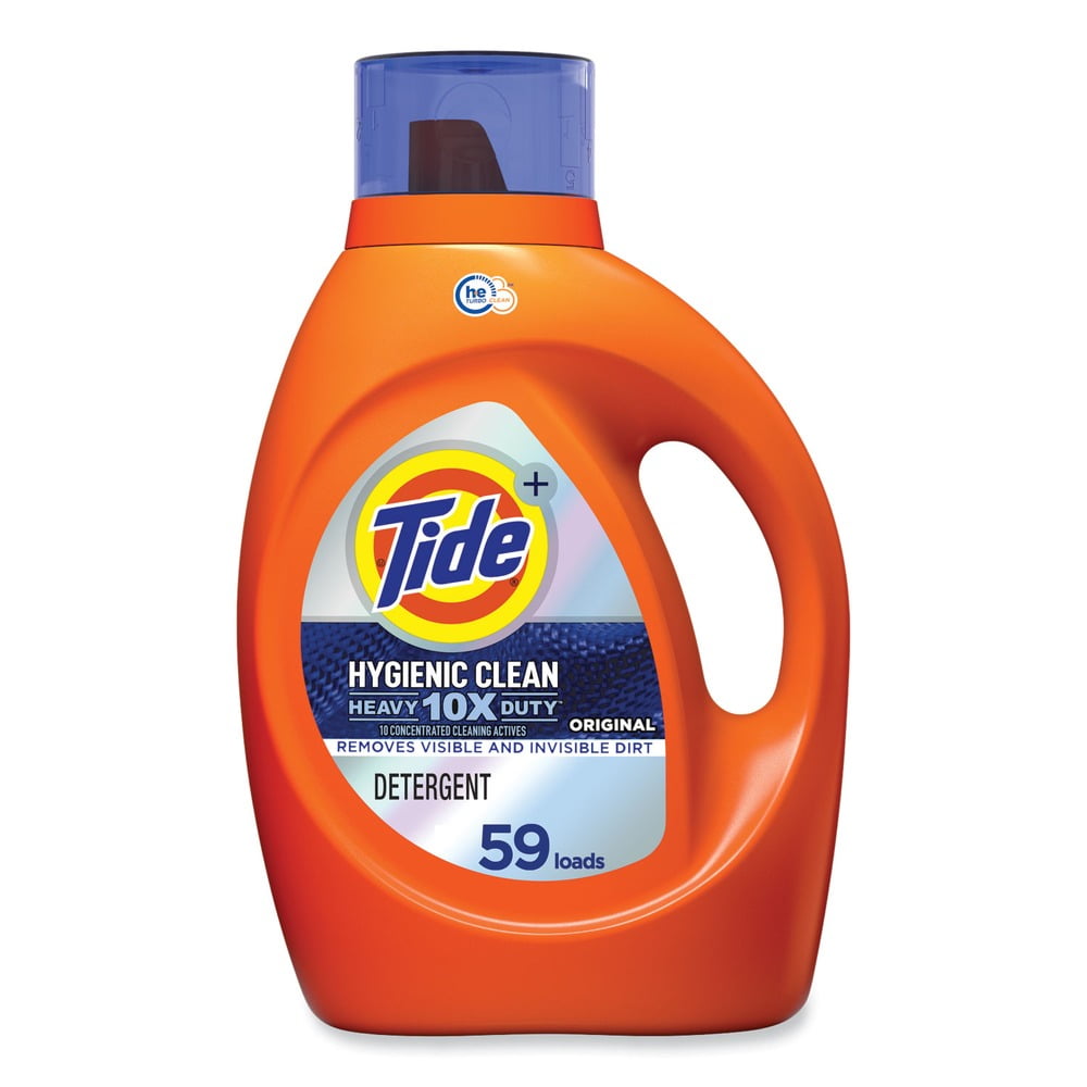 Tide 80366900 92 oz. Bottle Hygienic Clean Heavy 10x Duty Liquid ...