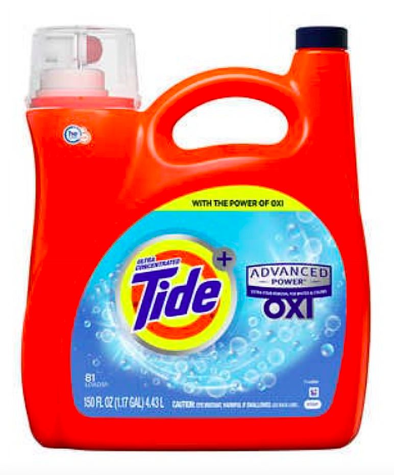 Tide Advanced Power Ultra Concentrated Liquid Laundry Detergent with ...