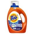 Tide Bleach Alternative Liquid Laundry Detergent, Original Scent, 84 fl ...