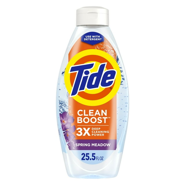 Tide Clean Boost Fabric Rinse, Removes Odors and Residues, Spring ...