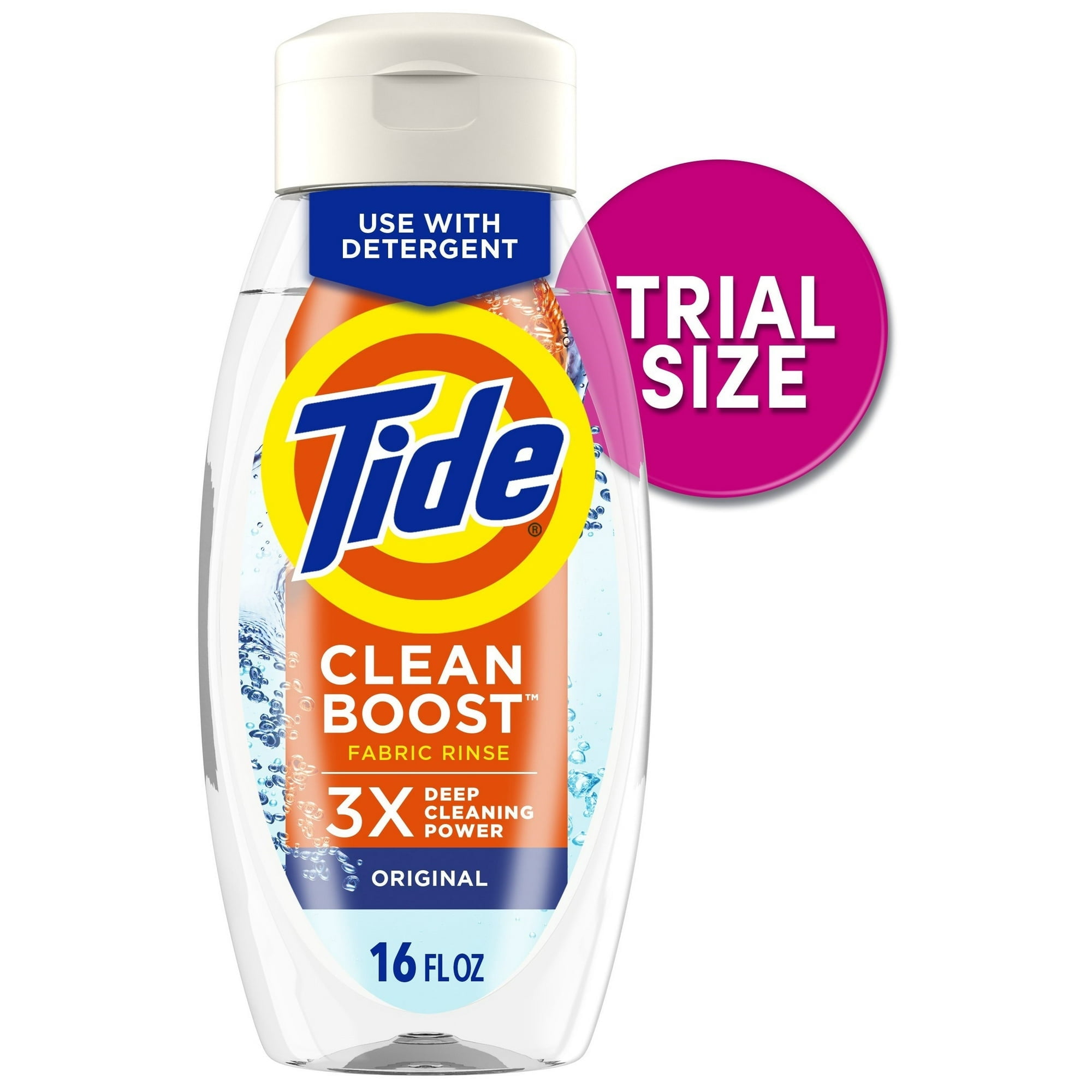 Tide Clean Boost Fabric Softener Rinse, Removes Odors and Residues ...