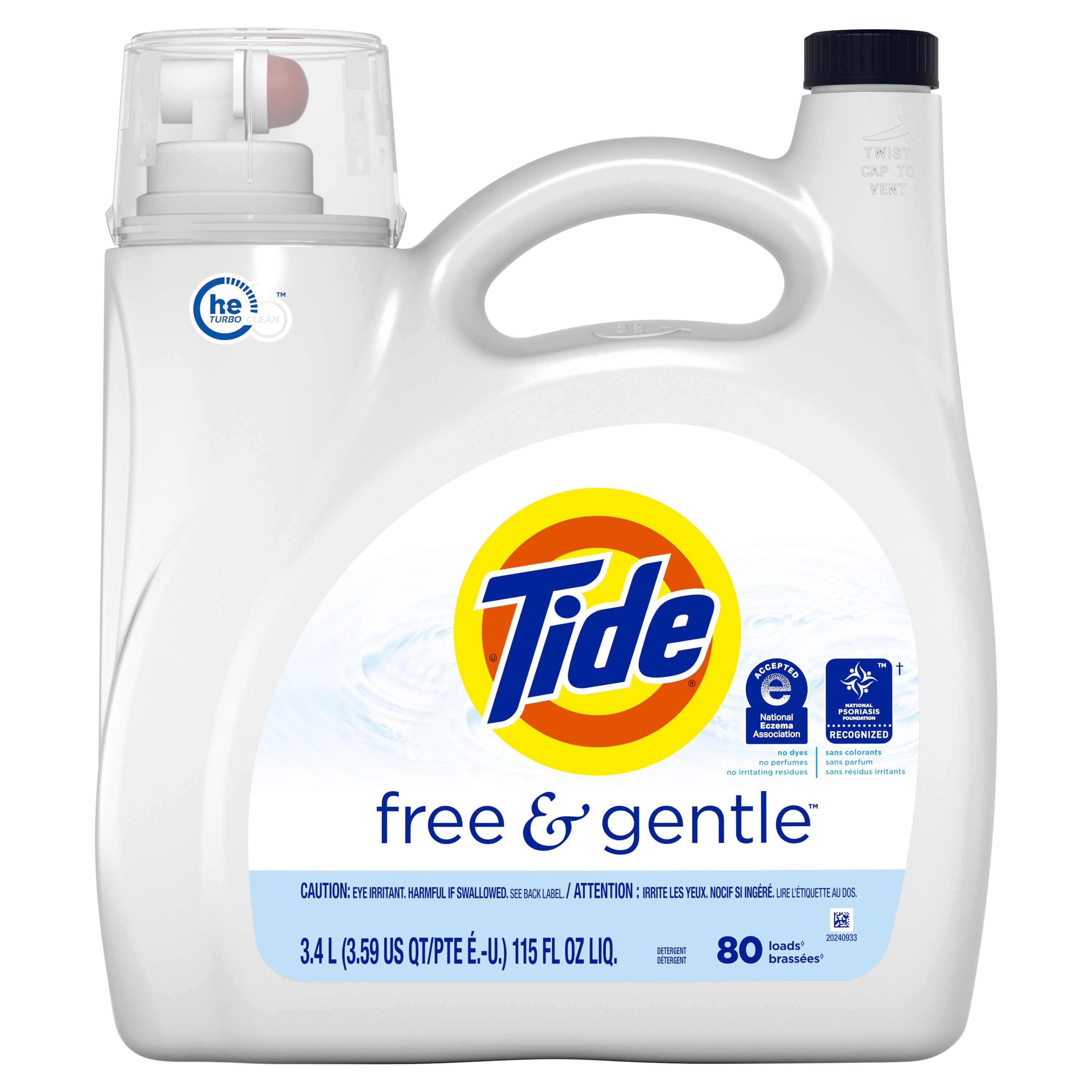 Tide Hygienic Clean Heavy Duty 10x Free Liquid Laundry Detergent ...