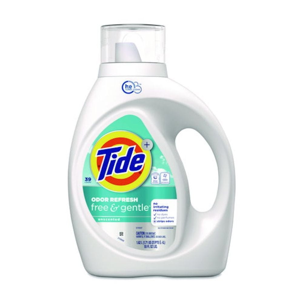 Tide Free and Gentle Odor Refresh Liquid Laundry Detergent, 39 Loads ...