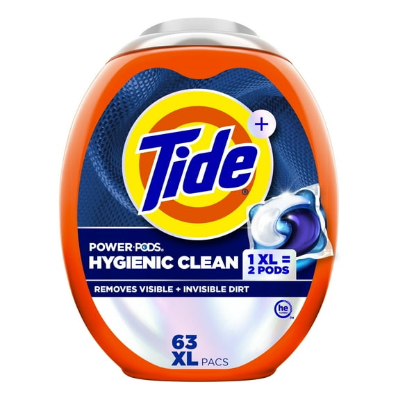 Tide Hygienic Clean Power PODS Laundry Detergent Pacs, Original Scent ...