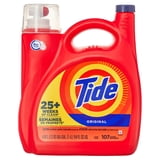 Tide Liquid Laundry Detergent, Original, 107 loads 154 fl oz - Walmart.com