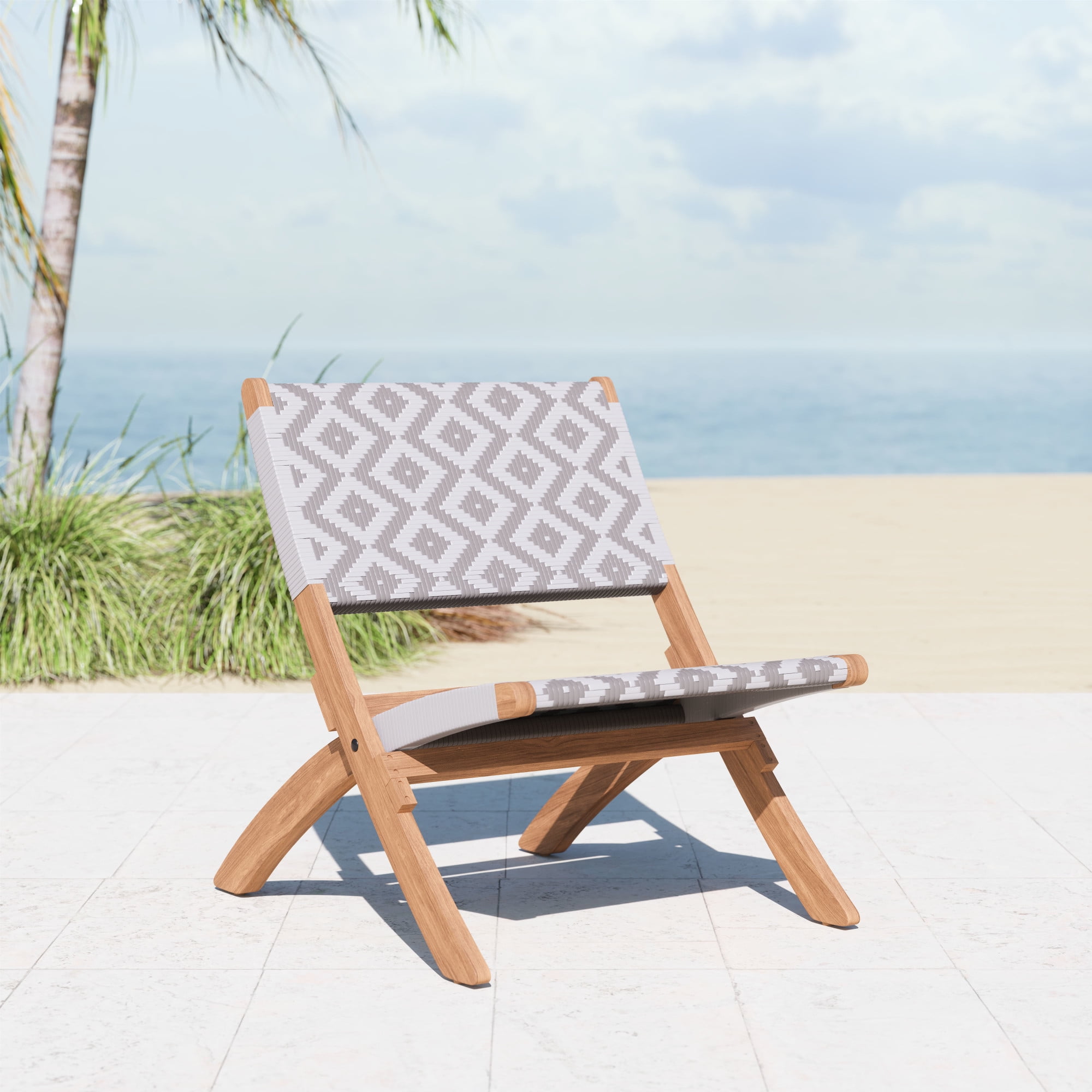 Tide Lounge Chair Multicolor Lounge Chair, Modern Style, Weather ...