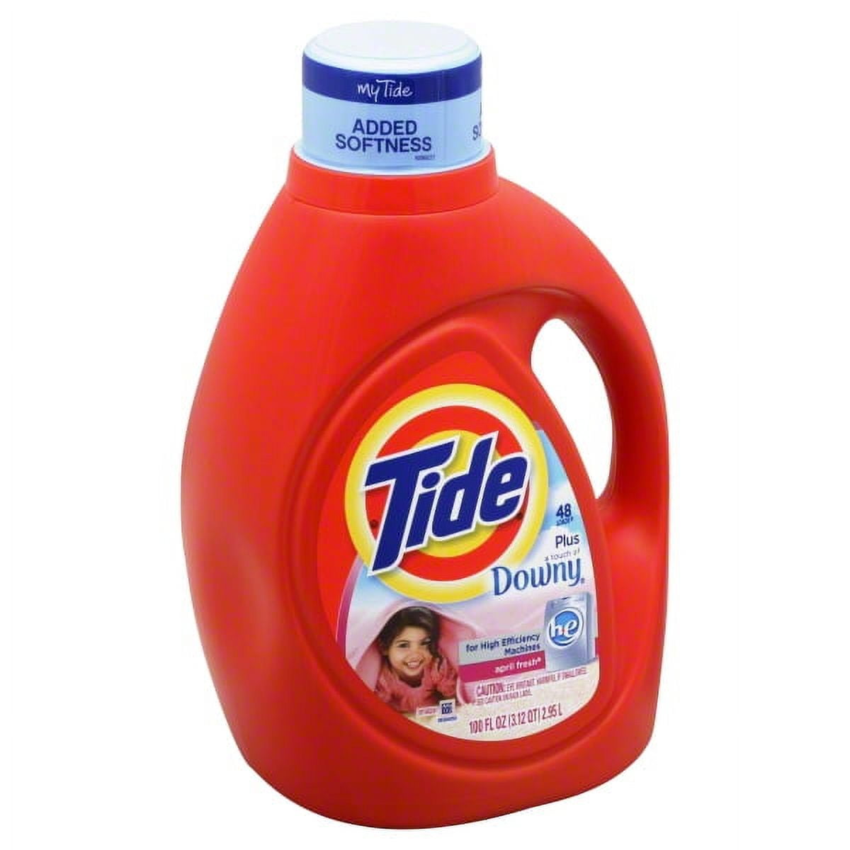 Tide Lq He W/ Downy April Fresh 100fo - Walmart.com
