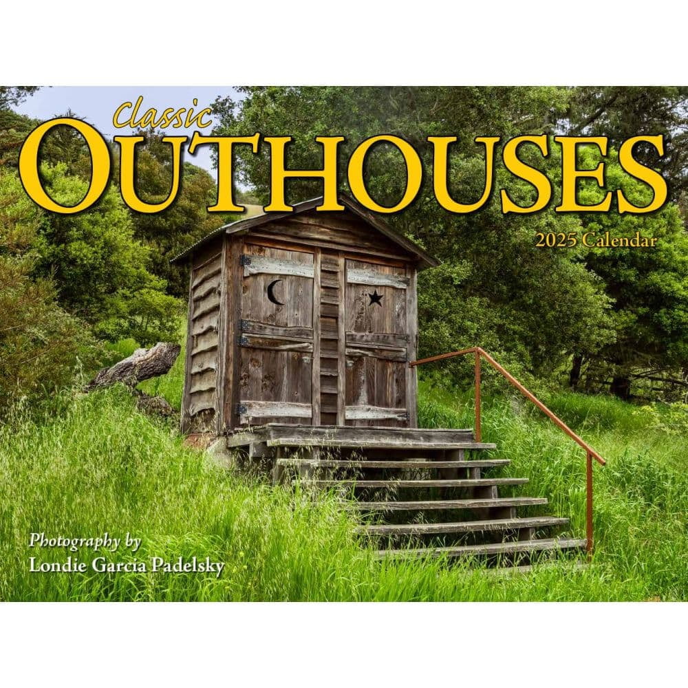 Tide-Mark, Classic Outhouses 2025 Wall Calendar - Walmart.com