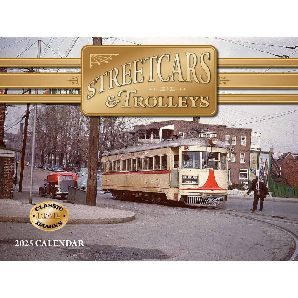 Tide-Mark, Street Cars and Trolleys 2025 Wall Calendar - Walmart.com