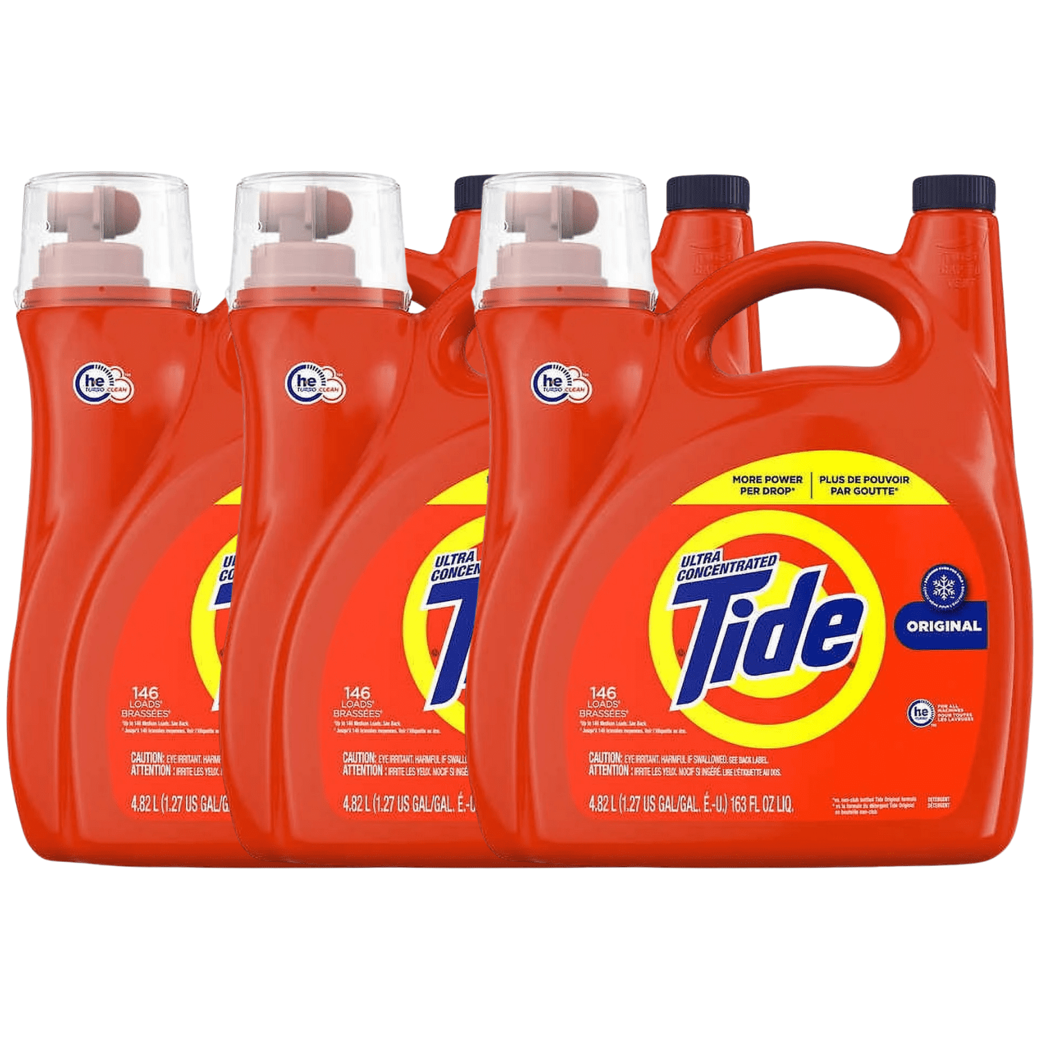 Tide Original (3 Pack) 489 oz - Walmart.com