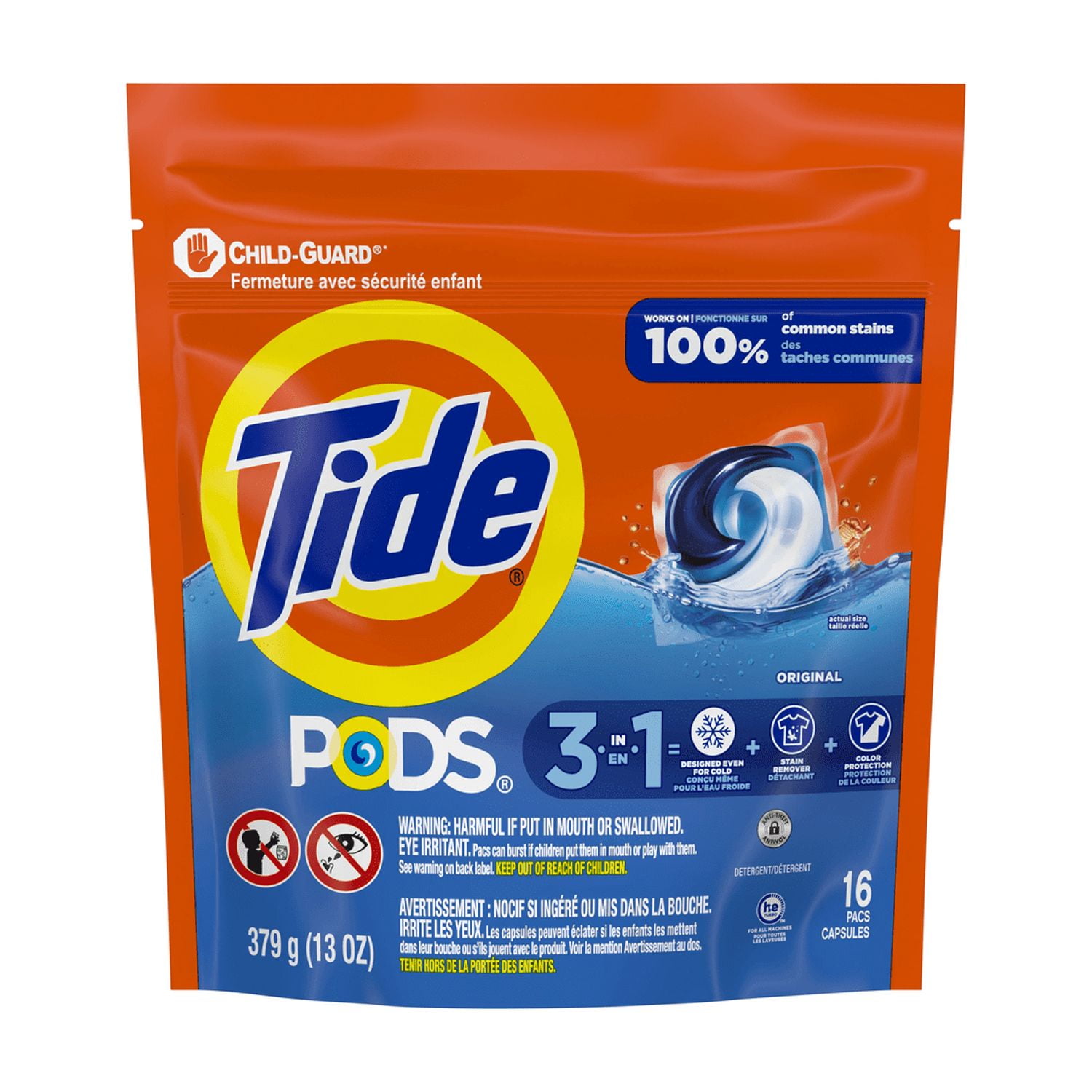 Tide PODS Original 3-in-1 Laundry Detergent – 7 Count – 1 Pack – HE ...