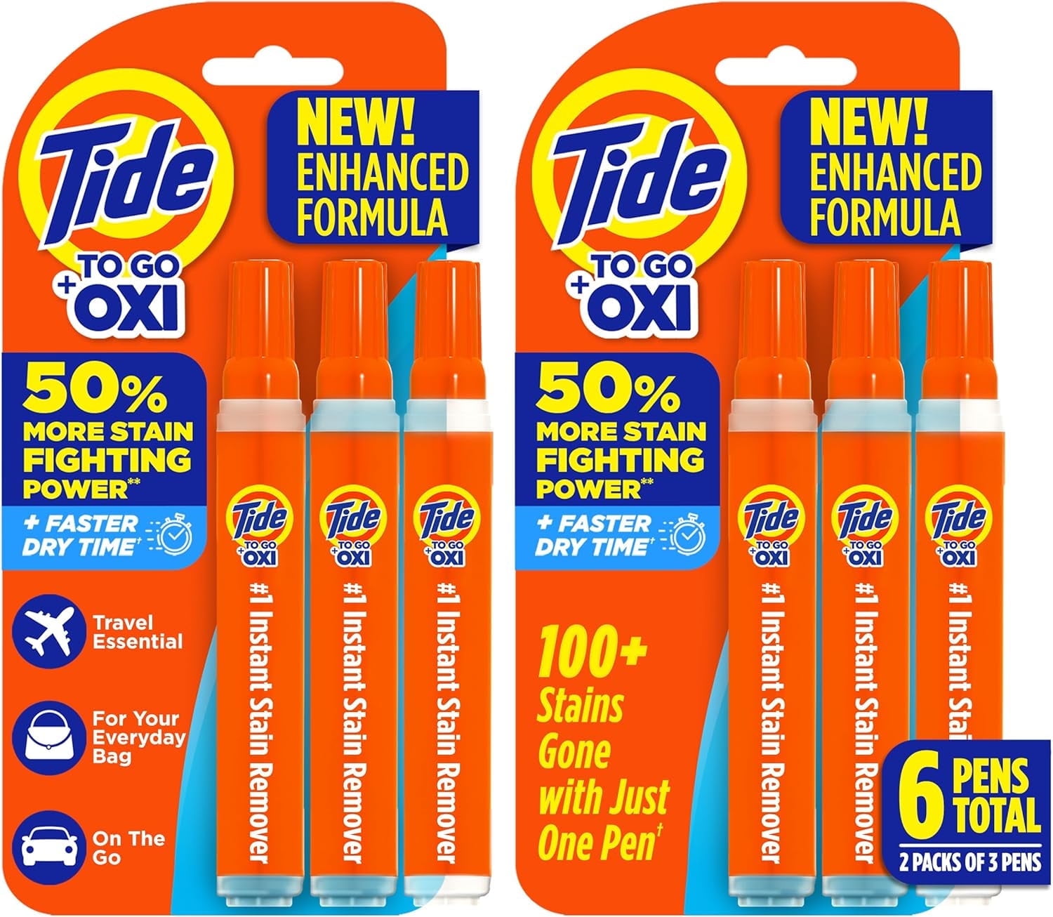 Tide Pen Stain Remover for Clothes, Tide To Go Pen, Instant Stain Remover Pen & Spot Cleaner ...
