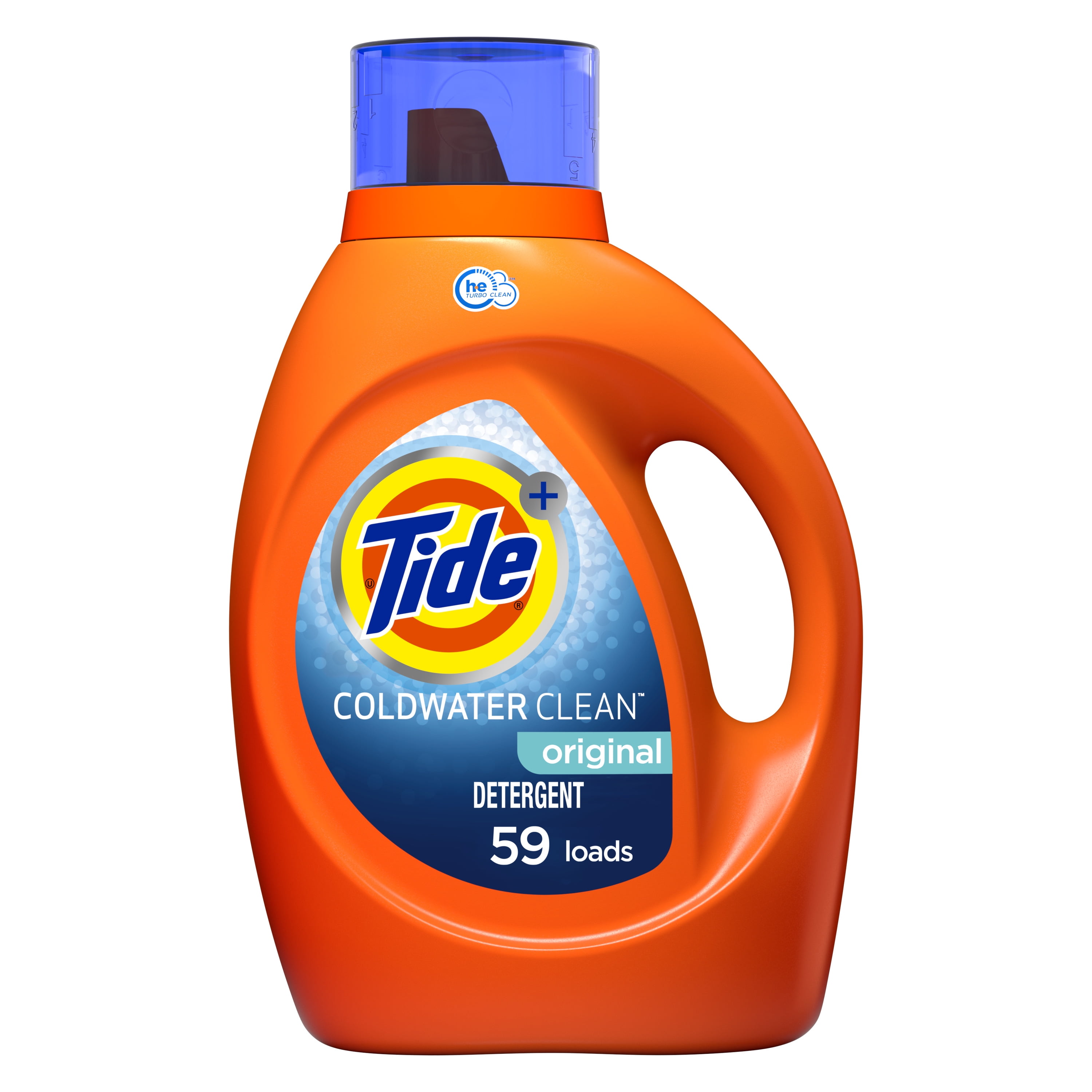 Tide Coldwater Clean Fresh HE Turbo Washing Soap, 92 fl oz, 59 loads ...