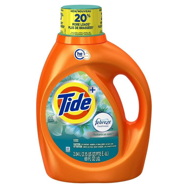 Tide Laundry Detergent Liquid Original Scent He Turbo Tide Laundry