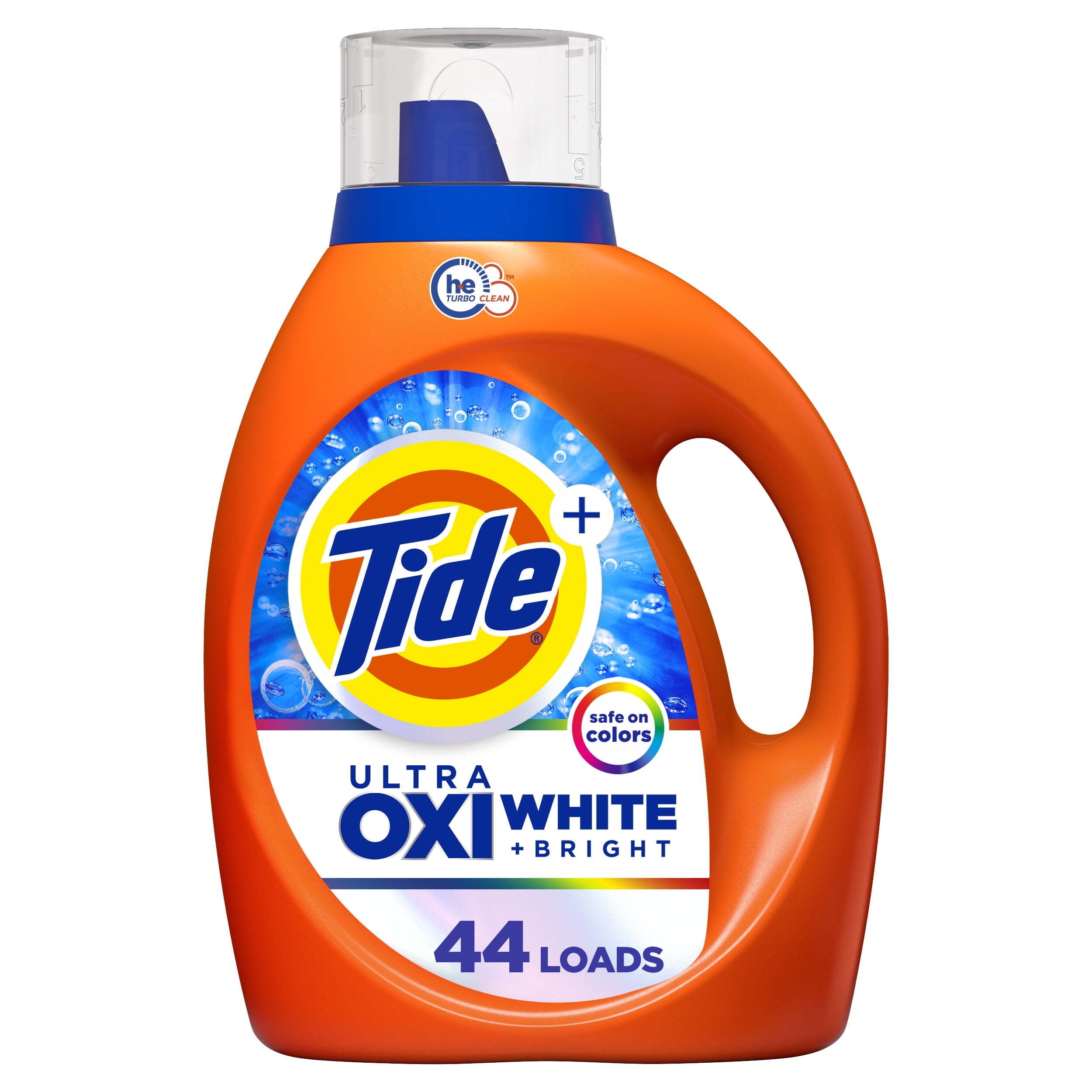 Tide Plus UItra Oxi White and Bright Liquid Laundry Detergent, 44 Loads ...
