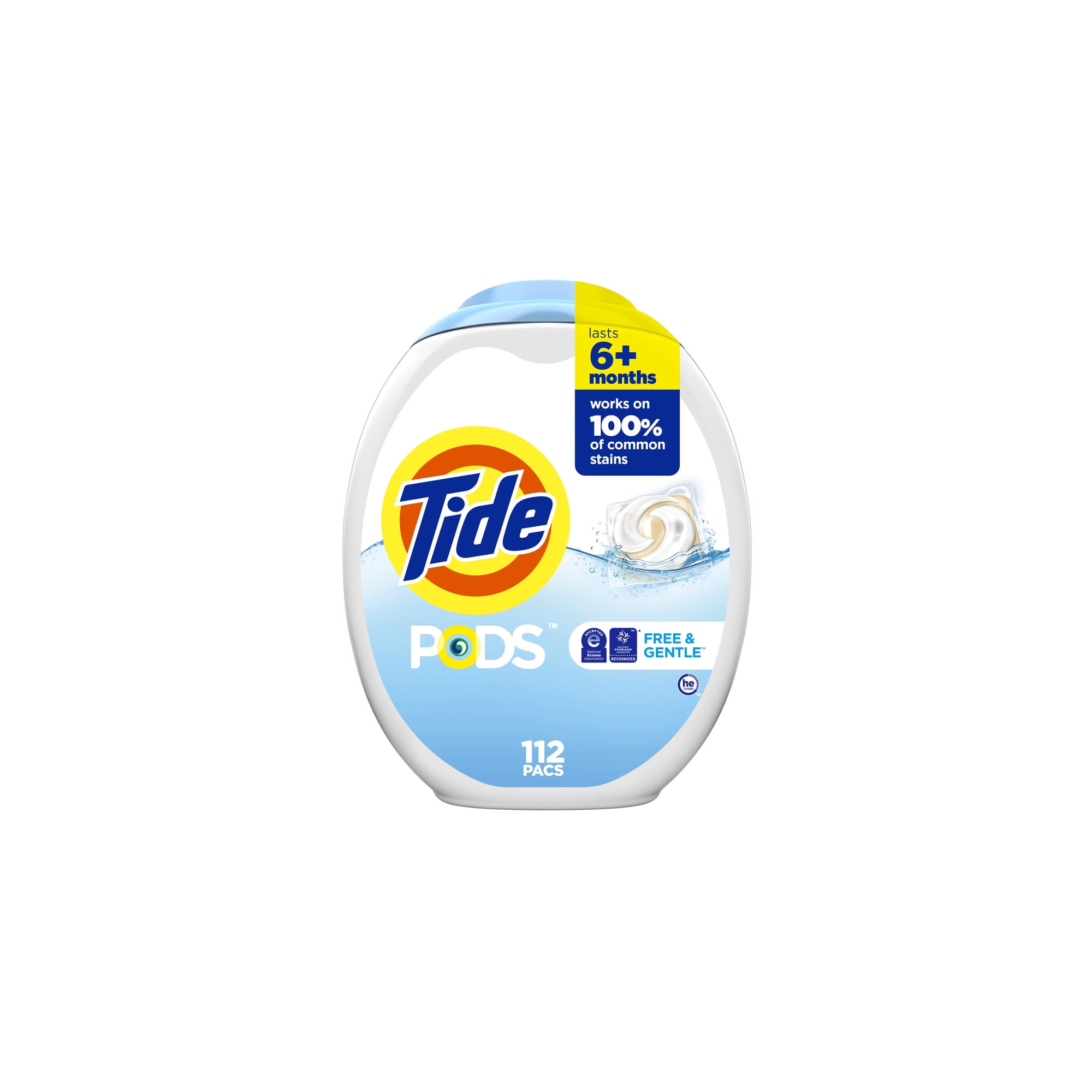 Tide Pods Free and Gentle Laundry Detergent Pods (Pack of 18) - Walmart.com