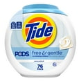 Tide PODS HE Laundry Detergent - Free & Gentle - 76 ct - Walmart.com