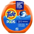 Tide PODS Laundry Detergent Pacs, 3-in-1 Stain Remover, Odor Fighter ...