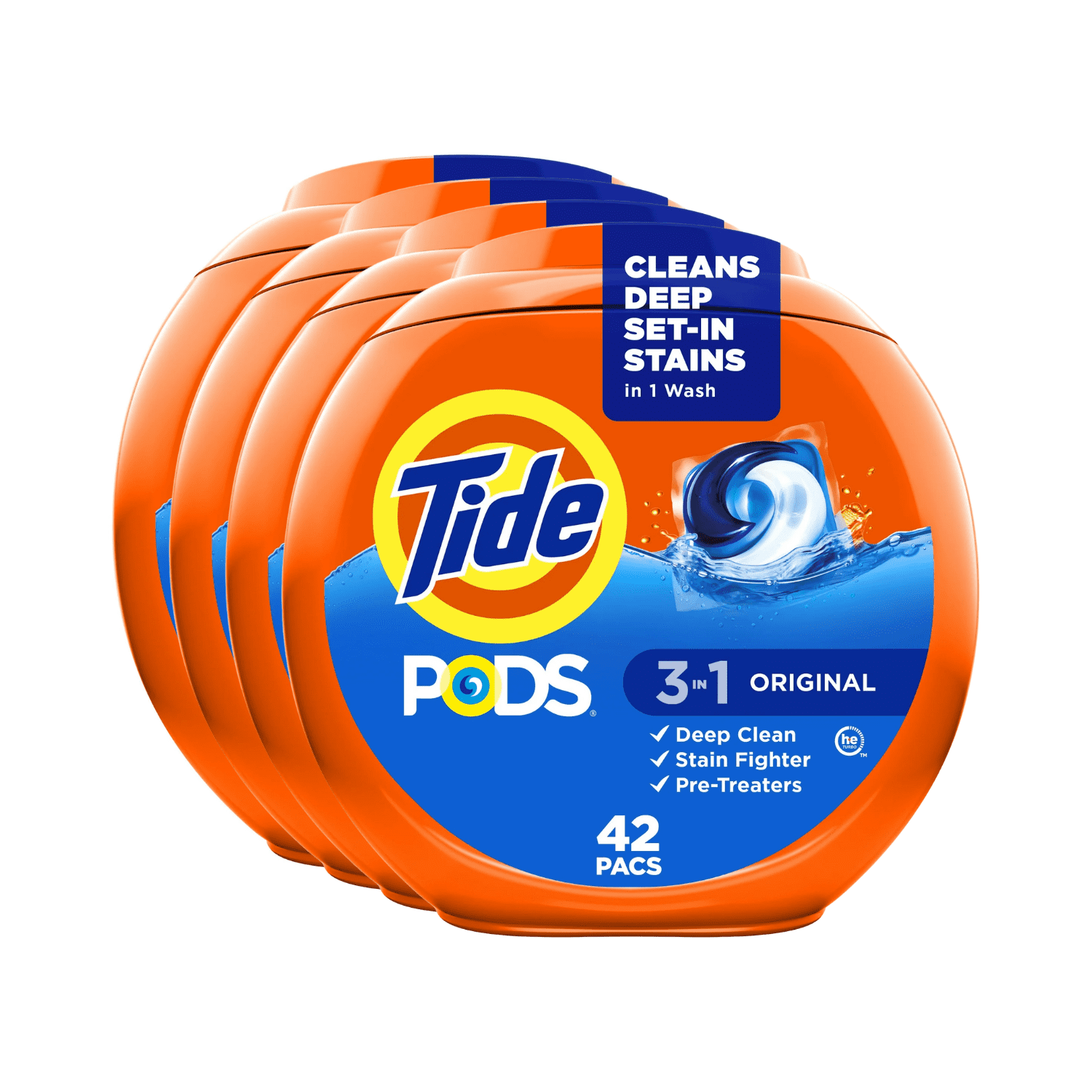 Tide Pods Original (4 Pack) 168 ct - Price Dropped to $81.89