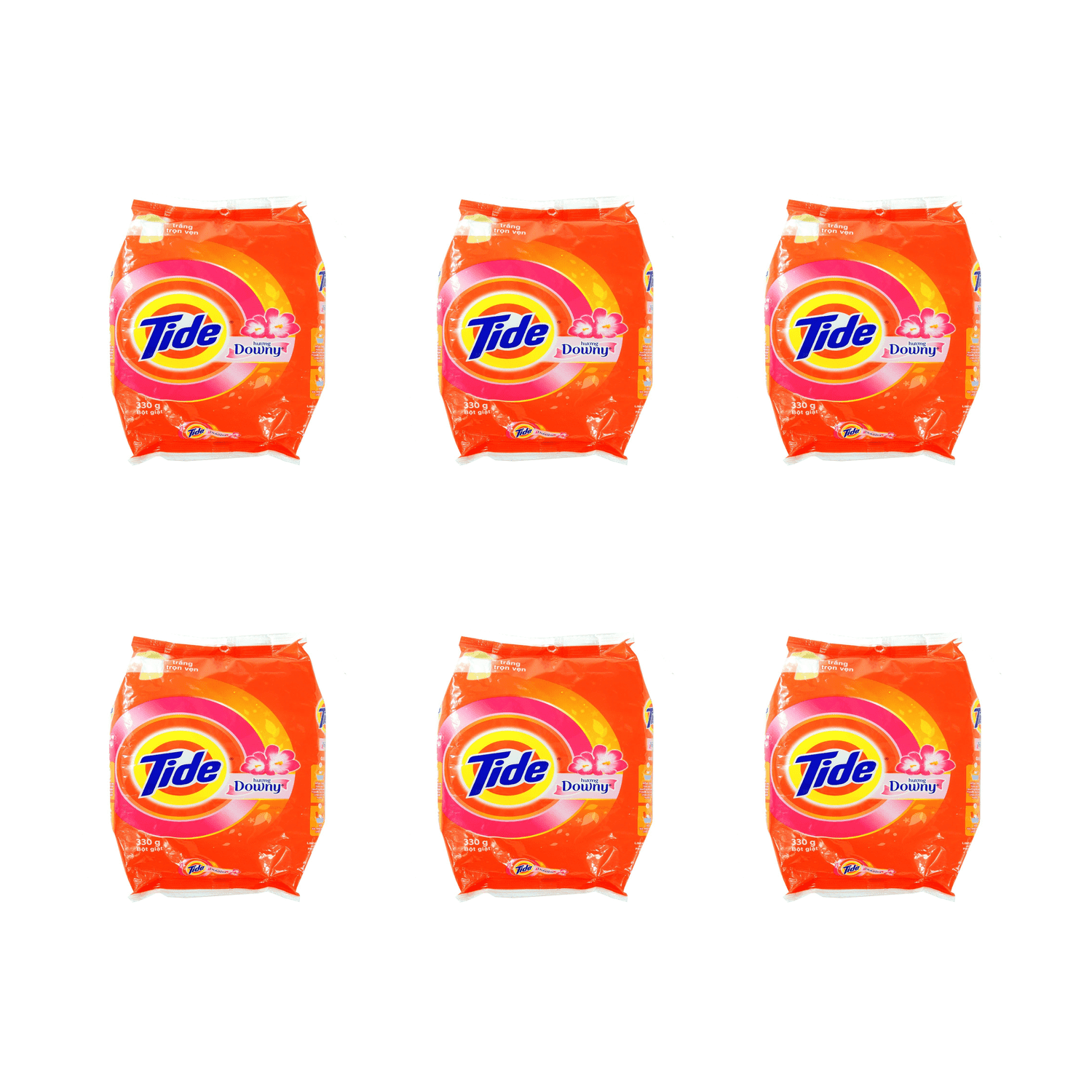 Tide Powder Laundry Detergent with Downy, ( 6 X1.10 lb Bags ) 6 Pack ...