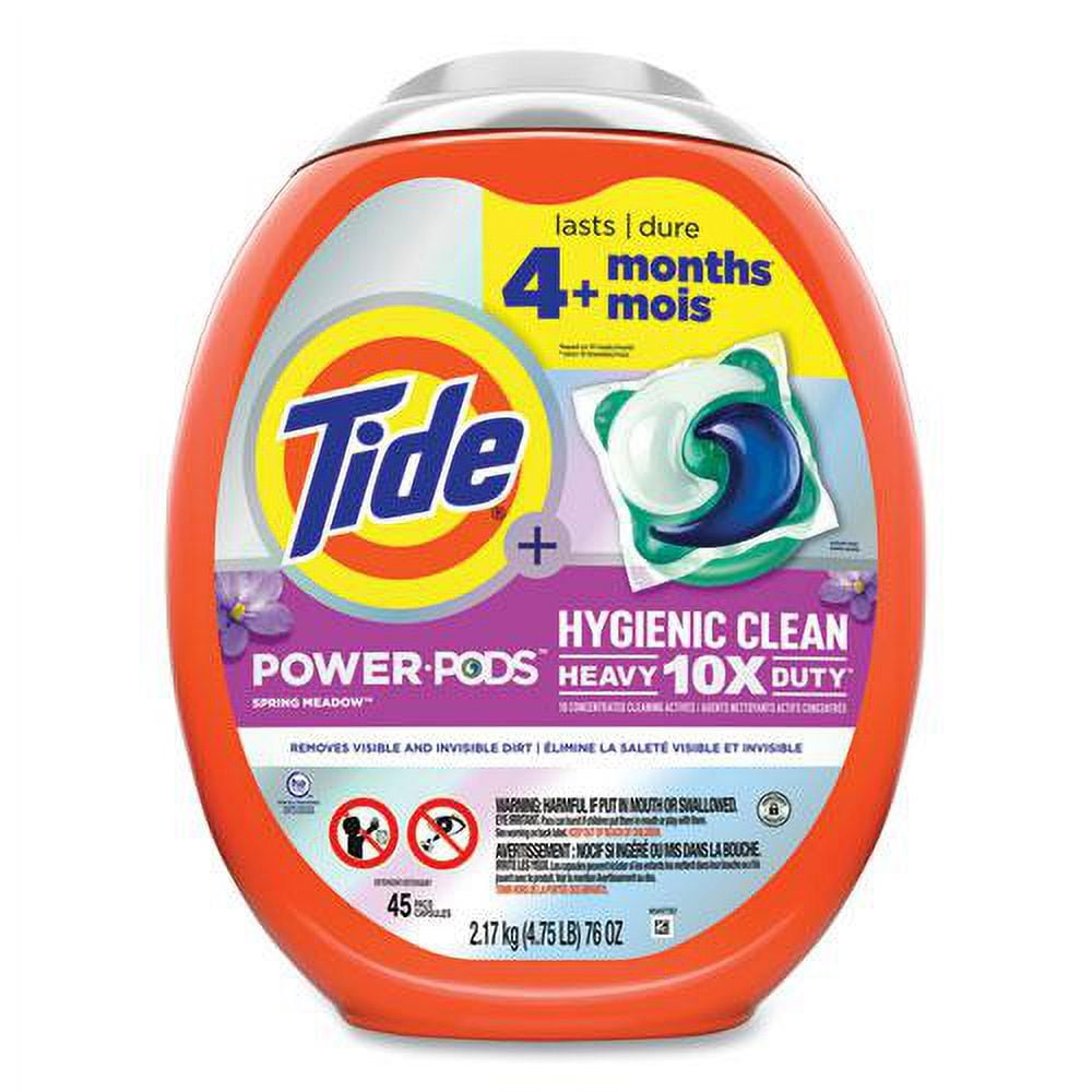 Tide Hygienic Clean Heavy Duty Power Pods, Spring Meadow Scent, 76 oz ...