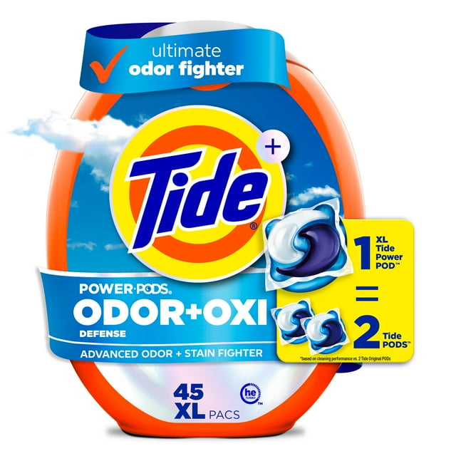 Tide Power PODS 45ct | Heavy-duty fabric detergents - Walmart Business ...