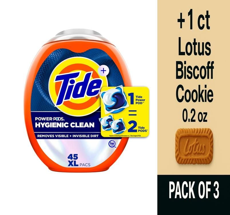Tide Power Pods Hygienic Clean Original Laundry Detergent Pods 45 ct ...
