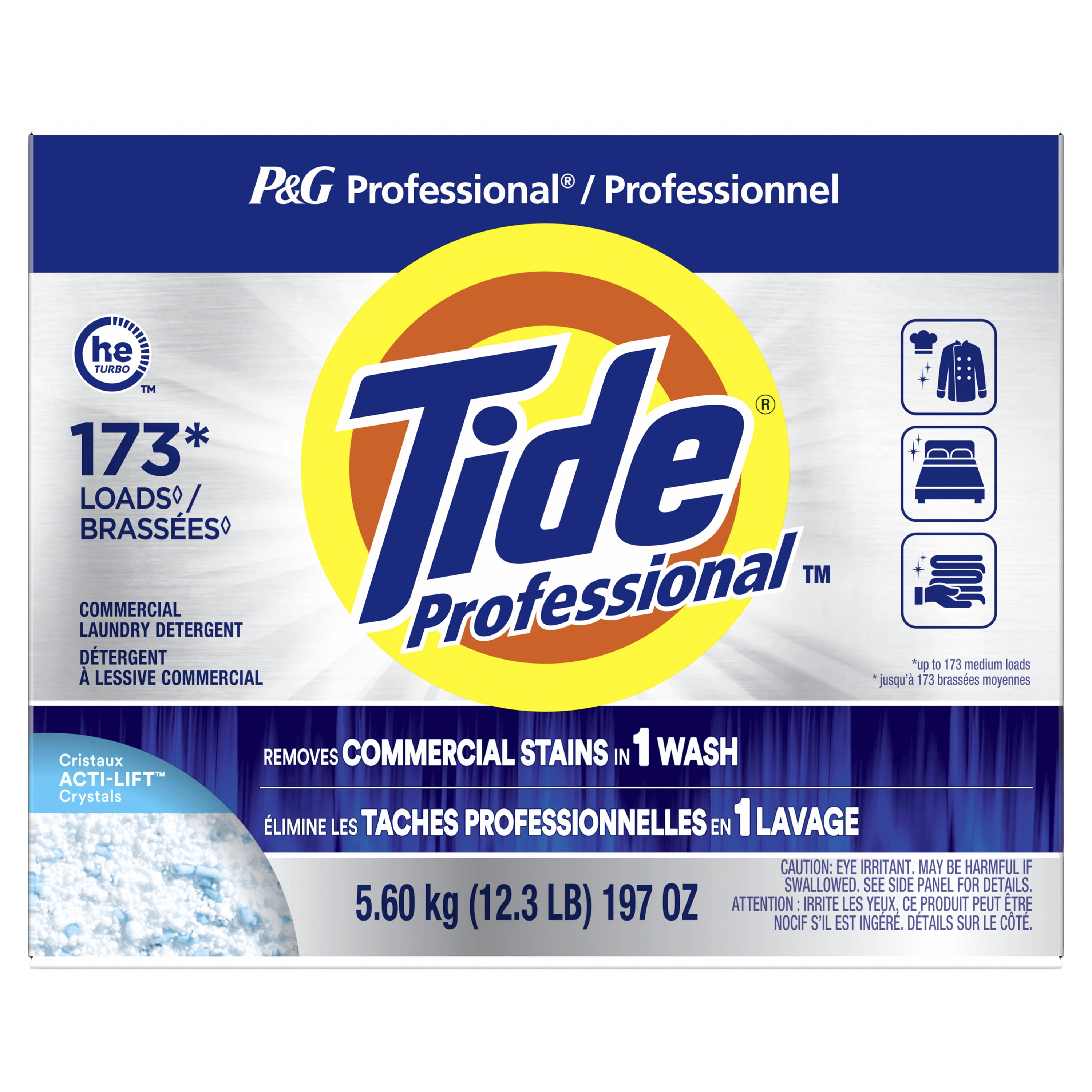 Tide Pro Powder 197oz | Gentle detergents for hospitality - Walmart ...