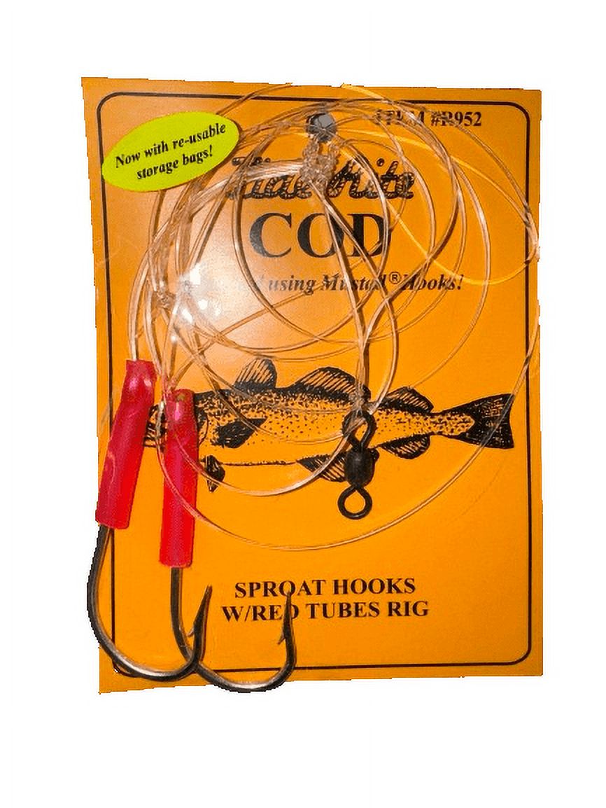 Tide Rite Cod Rig 2 Sproat Hooks - Walmart.com