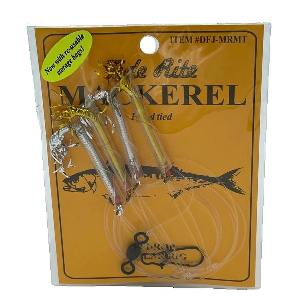 Tide Rite Mackerel 4 Drop Mylar Rig - Walmart.com