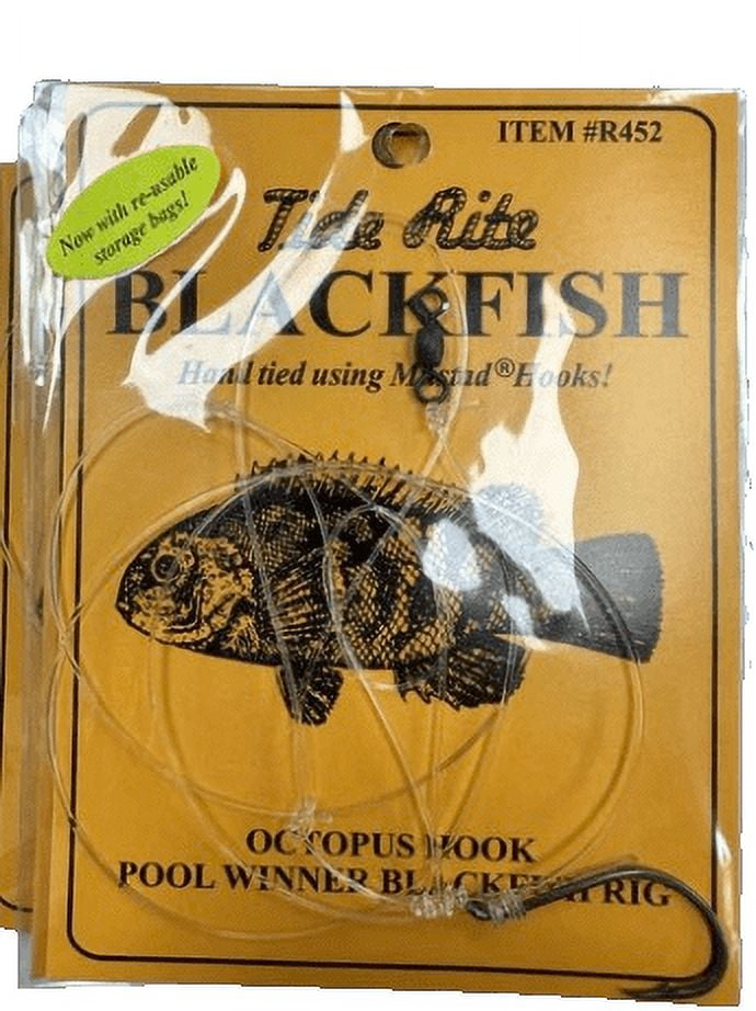 Tide Rite Single Octopus Hook Pool Winner Blackfish Rig - Walmart.com