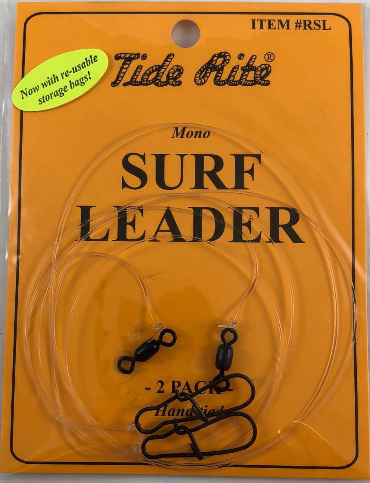 Tide Rite Surf Leader - Mono: 24 inch, 40 lb.test leader - Walmart.com