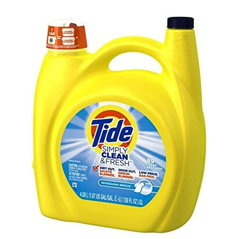 Tide Simply Clean Fresh HE Liquid Laundry Detergent,, 44% OFF