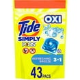 Tide Simply Pods + Oxi Laundry Detergent Soap Pods, Refreshing Breeze ...
